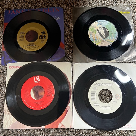 Media | 45 Vinyl 7 Record Bundle Lot Of 4 Variety Pack Please See The ...